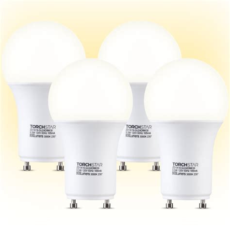 TORCHSTAR Watt Equivalent A GU Twist And Lock Dimmable LED Bulb Wayfair