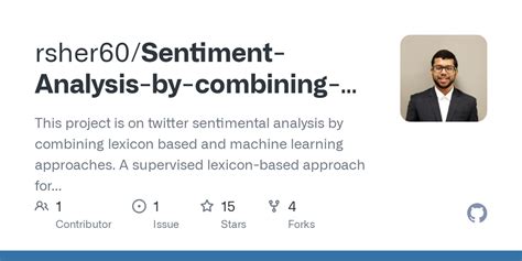 Github Rsher60sentiment Analysis By Combining Machine Learning And