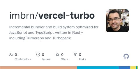 Github Imbrnvercel Turbo Incremental Bundler And Build System Optimized For Javascript And