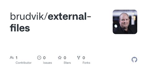 Github Brudvikexternal Files