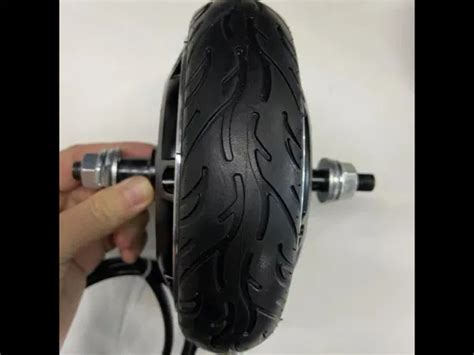 Roboct Inch V DC Nm Kg Payload BLDC Hub Motor With Encoder For Mobile Robot Agv