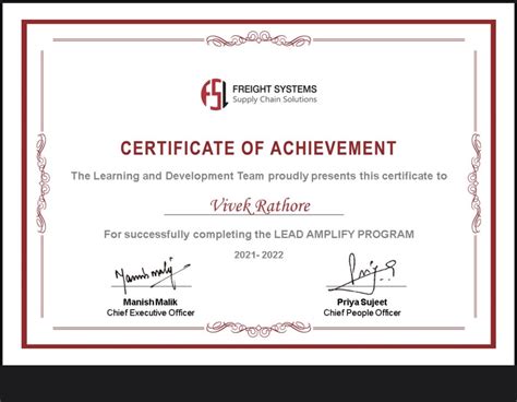 Vivek Singh Rathore On Linkedin Freight Learninganddevelopment