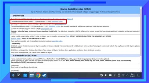 Skyrim How To Install Skse On Steam Deck With Pictures