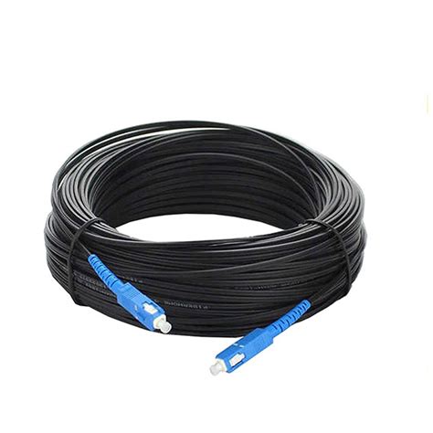 Fiber SC UPC SC UPC Single Mode Simplex ODU Outdoor Patch Cord BlueStorm