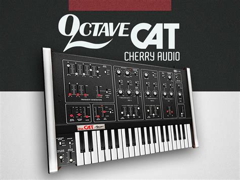 Cherry Audio Octave Cat 合成器音源 Plugin 序號下載版