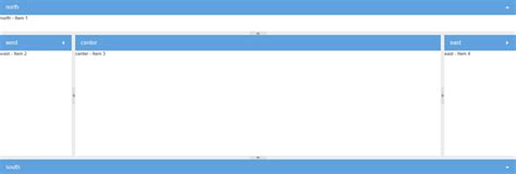 Extjs 布局 Border 布局(border Layout) 重庆熊猫 博客园 Extjs 布局 Border 布局(border Layout) 重庆熊猫 博客园