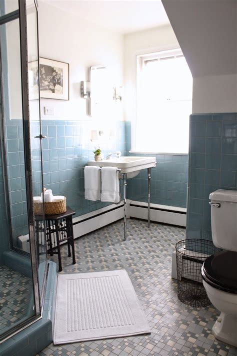 Blue Bathroom Floor Tiles Design Flooring Images