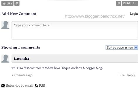 How To Add Disqus Comment System To Blogger Blogger Tips And Tricks