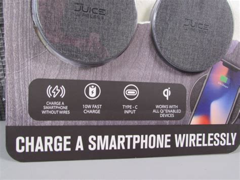 Lot Detail TECH2 JUICE WIRELESS CHARGER PAIR