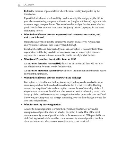 Soc Analyst Pdf A Guide To Enhance Your Cybersecurity