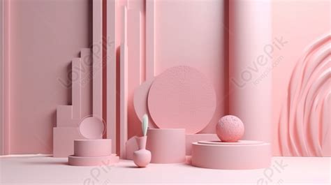 천공이 있는 분홍색 보로노이 구조 만들기 놀라운 3d 렌더링 그래픽 디자인 배경 홍색 배경 놀라 배경 이미지 Hd