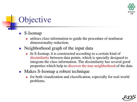 Ppt Supervised Nonlinear Dimensionality Reduction For Visualization And Classification