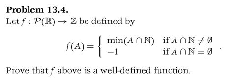 Solved Problem 13 4 Let F P R Z Be Defined By Chegg Com