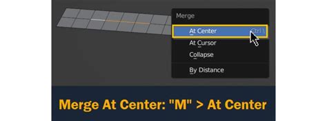 How To Merge Edges In Blender DModels Org Blog