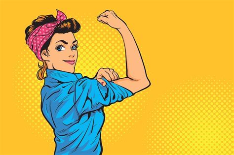 Premium Vector We Can Do It Poster Illustration