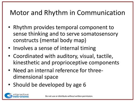 What Is Interactive Metronome Ppt Download