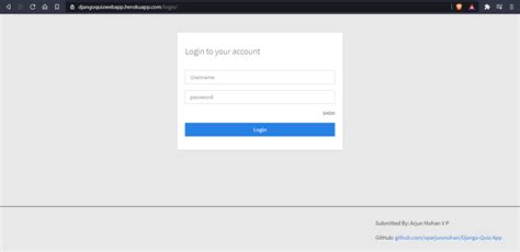 Github Paulmodaleyquiz App A Quiz Web App Using Django Javascript