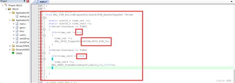 【嵌入式071】stm32f103c8t6开发板cubemx采用定时器实现周期性串口输出和led闪烁c8t6有tim5吗 Csdn博客