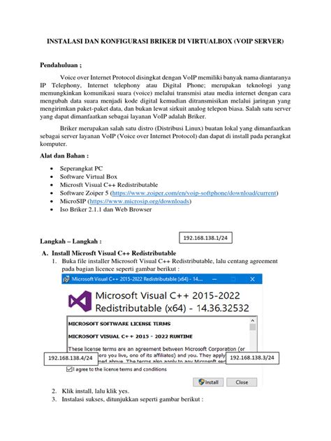 instalasi dan konfigurasi briker di virtualbox final pdf