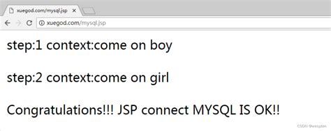 Tomcat连接mysql及jdbc详解tomcat Jdbc Csdn博客