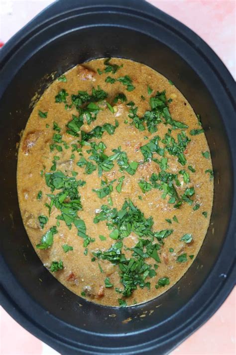 Slow Cooker Beef Curry Gluten Free