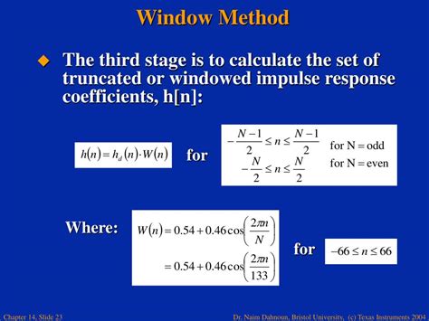 Ppt Chapter 14 Finite Impulse Response Fir Filters Powerpoint Presentation Id4817315