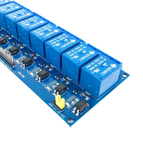 8 Channel Isolated 5V 10A Relay Module Opto Coupler Electro Shop