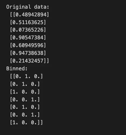 Scikit Learns Preprocessing KBinsDiscretizer In Python With Examples PythonProg