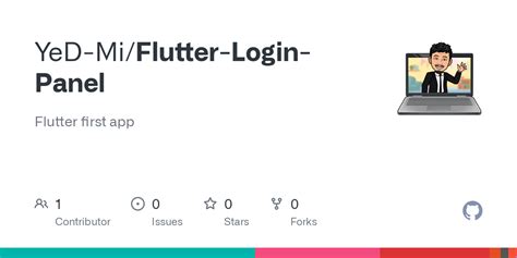 GitHub YeD Mi Flutter Login Panel Flutter First App
