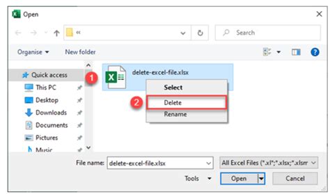 Breaking Free From Clutter How To Delete An Excel File Earn And Excel