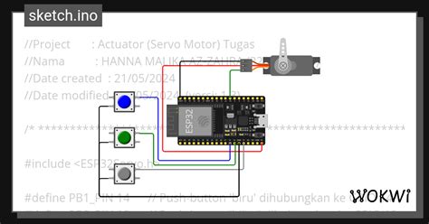 Actuator Practice Wokwi Esp32 Stm32 Arduino Simulator
