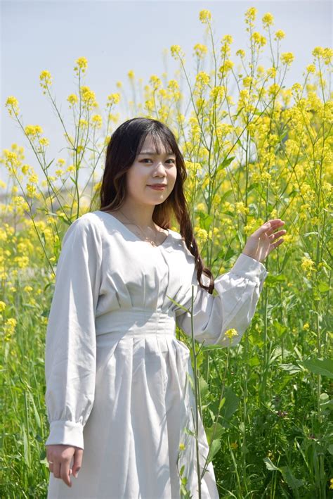 たけぐち take on Twitter 4 4kawaiicollection関西 model 花園 ゆうあ yy 243 菜の花 背割