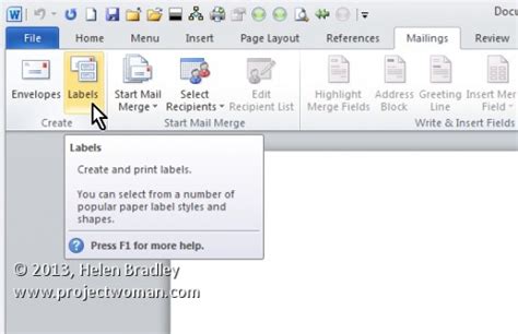 How Do I Use A Return Address Template In Microsoft Word Tykol