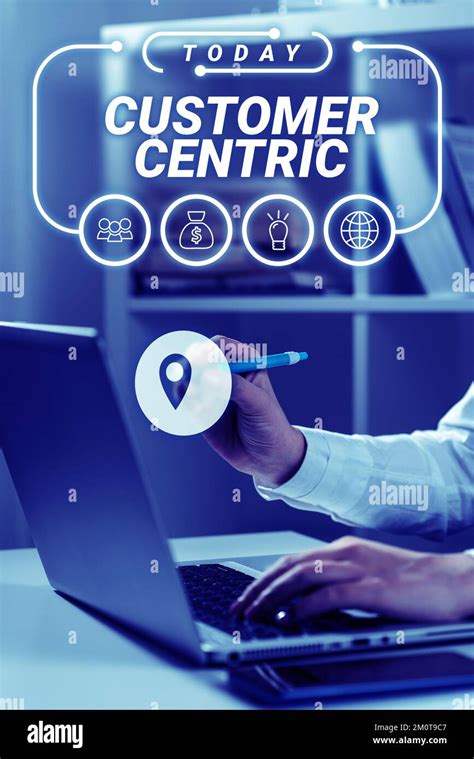 Text Caption Presenting Customer Centric Conceptual Photo Process Of