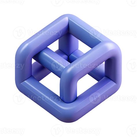 Radiant Victorian Interlocking Squares Clean Lines Flat Color Minimal Design With Scalable