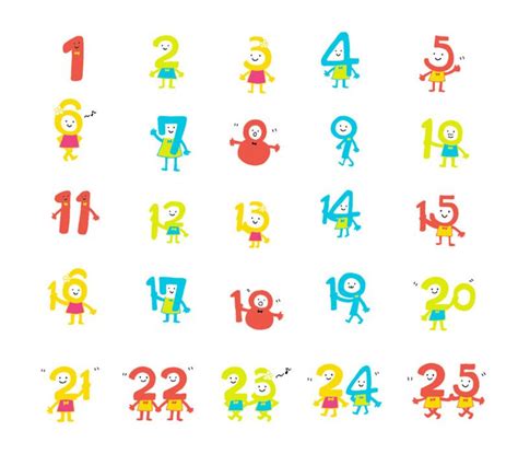 かわいい数字 Design Numbers