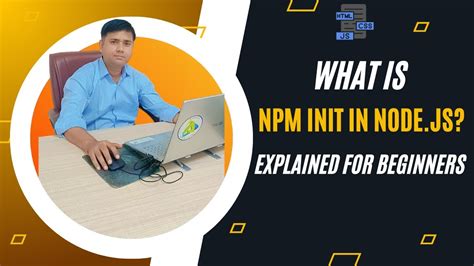 What Is Npm Init In Nodejs Explained For Beginners Youtube