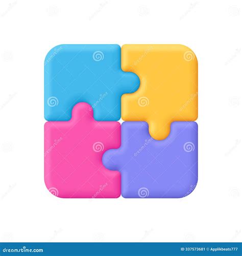 Puzzle Pieces Jigsaw Business Solutions Teamwork Logic And Game
