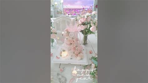 버터크림 플라워케이크 만들기🌷🍑buttercreamcake Buttercreamflowers 앙금플라워 앙금플라워떡케이크 Edibleflowers 케이크만들기