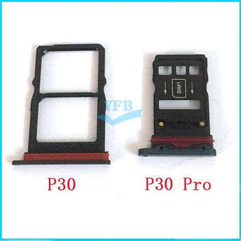 Sim Card Tray For Huawei P Pro Sd Card Tray Holder Adapter Socket Replacement Spare Parts