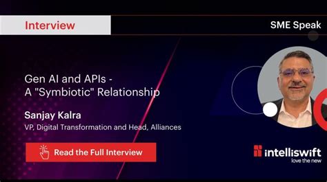 Sanjay Kalra On Linkedin Gen Ai And Apis A Symbiotic Relationship