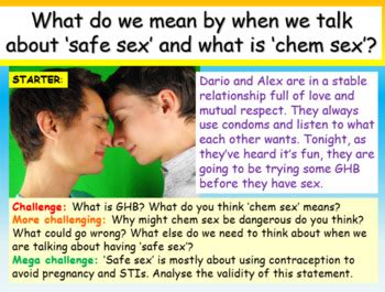 Unsafe Sex Comprehensive Sex Ed Powerpoint And Worksheets By ECPublishing