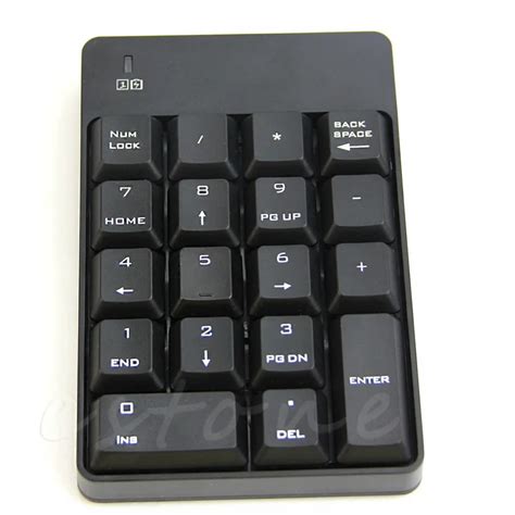 GHz Keys USB Wireless Numeric Keypad Numpad Number Pad Mini Digital Keyboard For Laptop