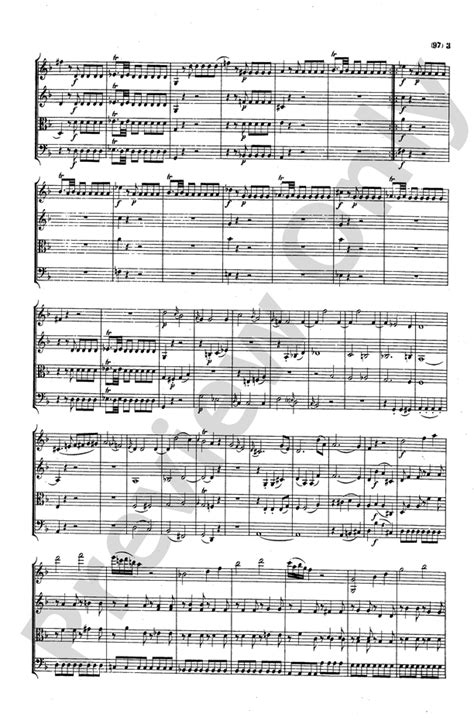 Mozart String Quartets String Quartet In D Minor K 173 Part