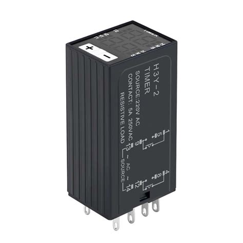 Digital Delay Timer Relay Loop Timer ดีเลย์ ลูป ไทเมอร์ รีเลย์ ปรับเวลาได้ 220v 24v 12v