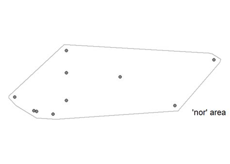 maps draw polygons around coordinates in r stack overflow