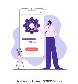 Operation System Update Progress Concept Data Stock Vector Royalty Free 2280552039 Shutterstock