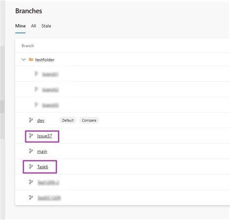 in azure devops which ticket was a branch created for stack overflow