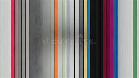 Monochrome Rainbow Symphony Collection Stock Illustration