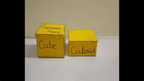 How To Make Cube And Cuboid With Paper TwinsisStudy YouTube
